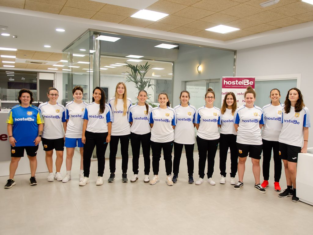 Presentación Equipo Femenino de Fútbol Benissa en Hostelbe